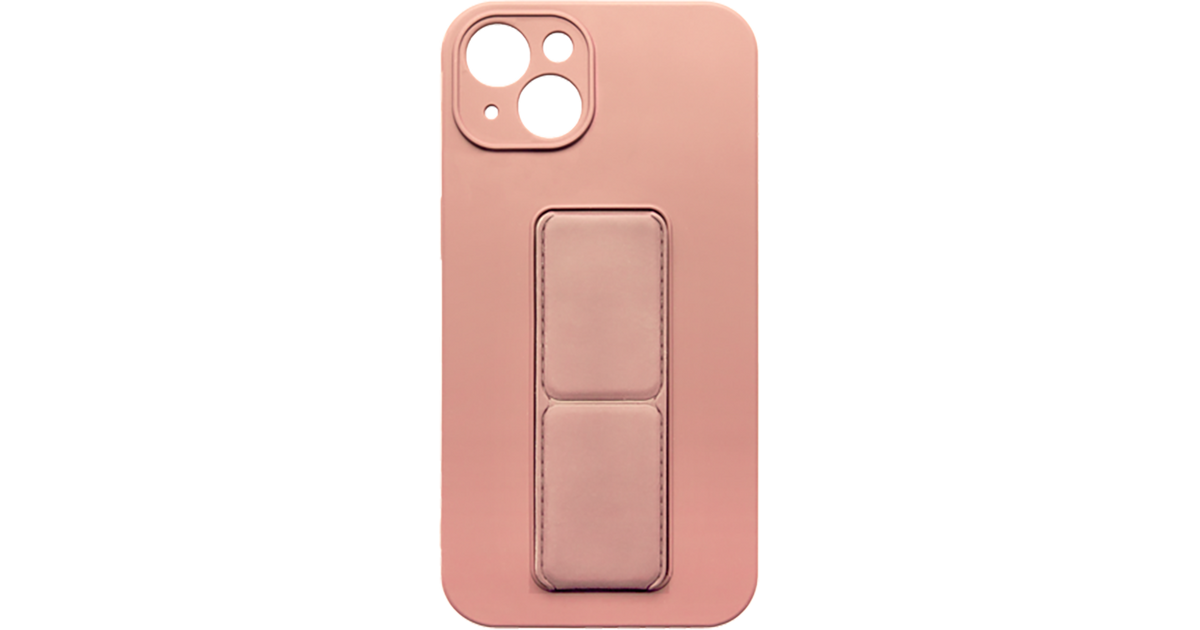 Mobilnet Műanyag tok, kitámasztóval, iPhone 13 mini pink - Yettel