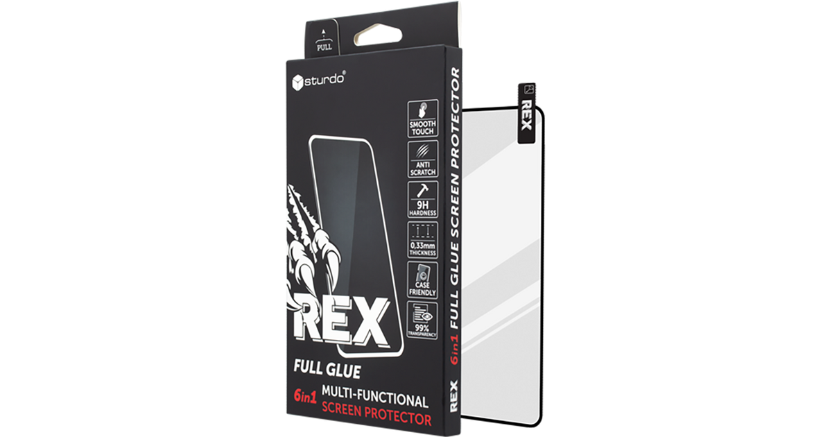 Mobilnet REX Üvegfólia teljes előlapra 2.5D, iPhone 13, iPhone 13 Pro ...