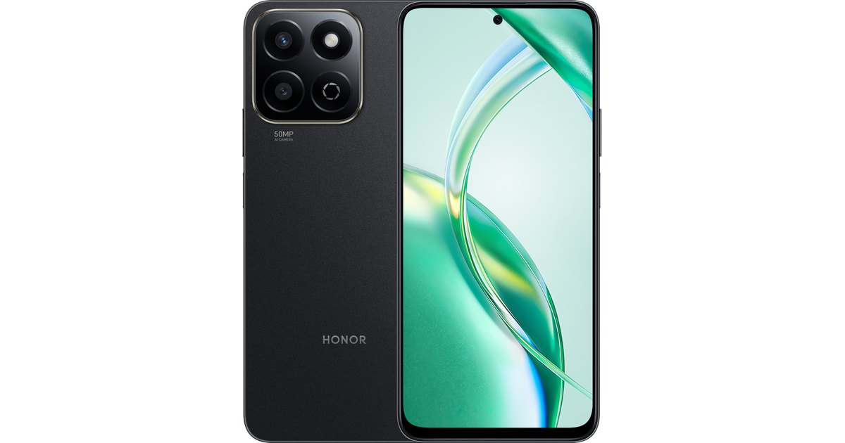 Honor 200 Smart 5G 4/256GB Fekete - Yettel