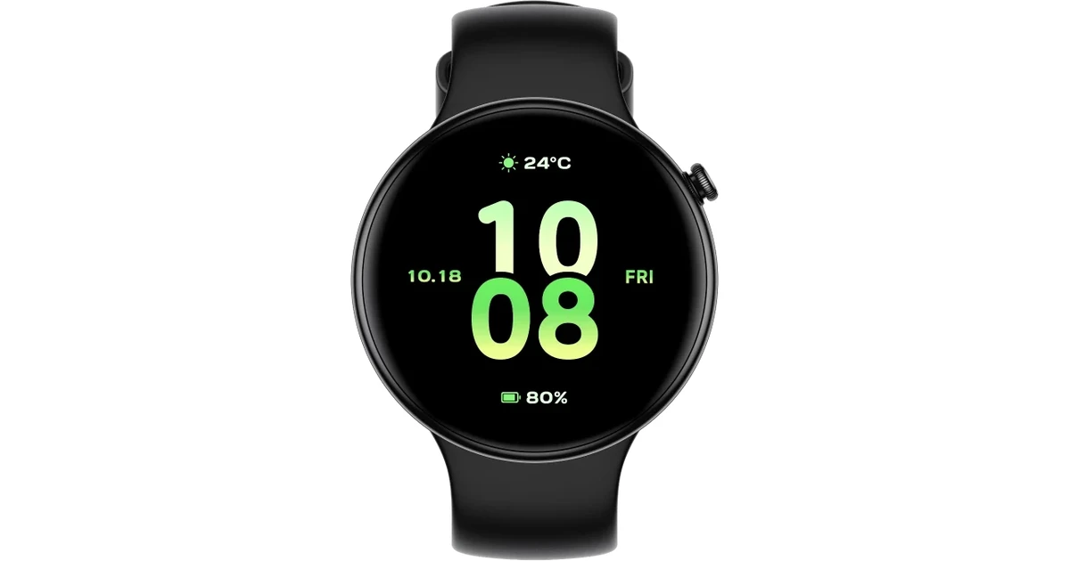Honor Watch Fit Active fekete szilikon szíj - Yettel