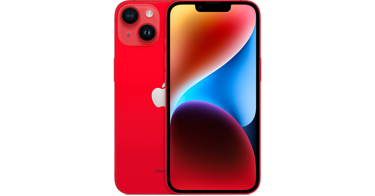 Apple iPhone 14 128GB (PRODUCT) RED - Yettel