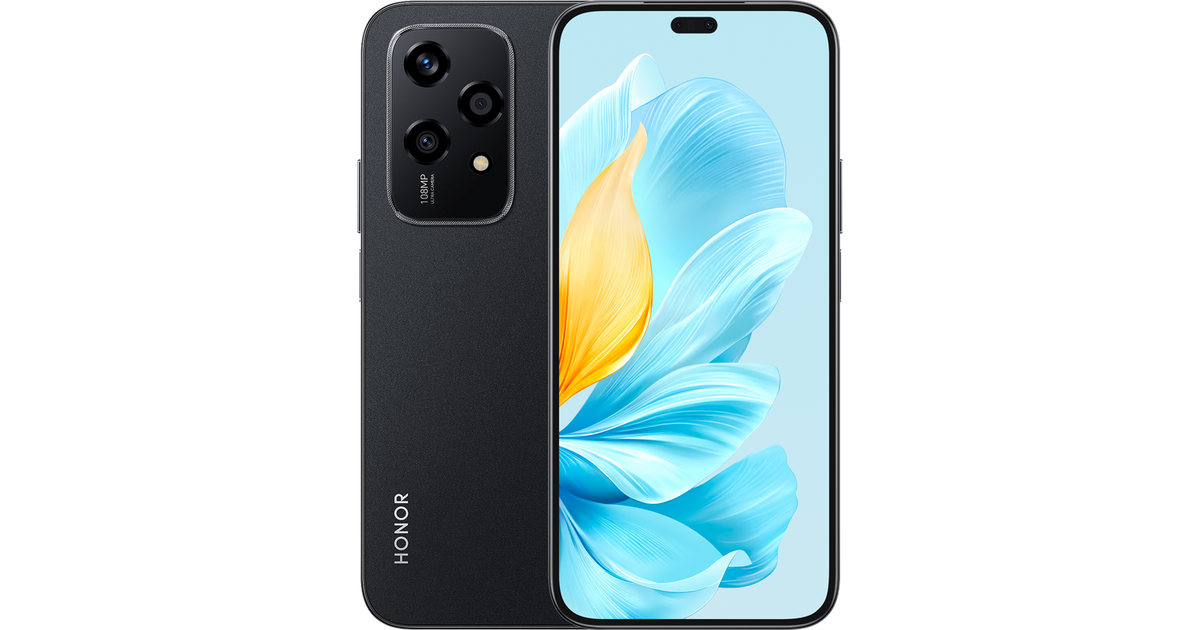 Honor 200 Lite 5G 8/256GB Fekete - Yettel