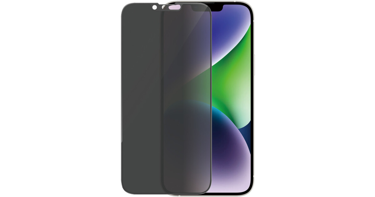 PanzerGlass Betekintésgátló prémium üvegfólia, iPhone 14 Plus, iPhone ...